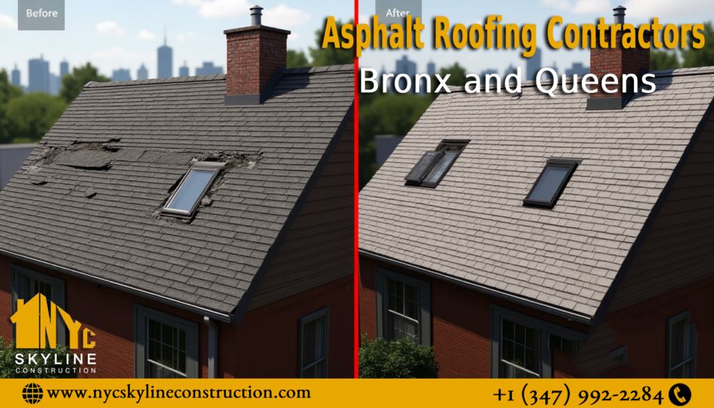 Asphalt Roofing Contractors in Bronx & Queens – NYC Skyline ...