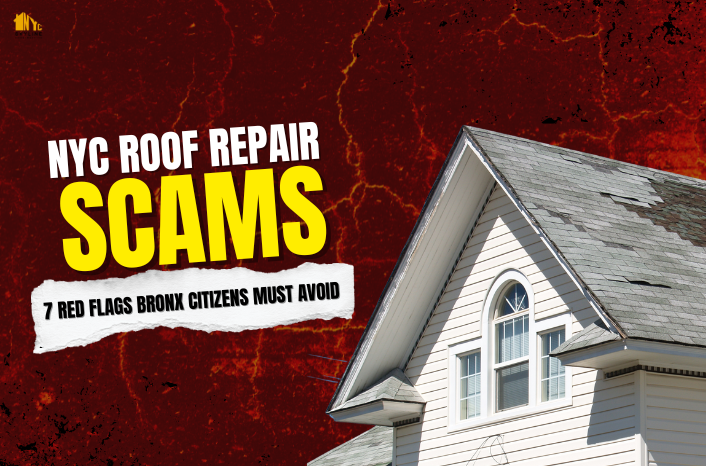 NYC Roof Repair Scams: 7 Red Flags Bronx Citizens Must Avoid